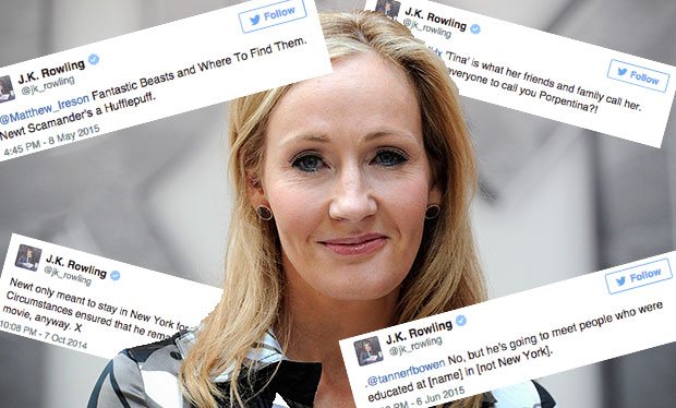 J.K. Rowling, Twitter'da Şu Sıralar En Çok Merak Edilen Soruları ...